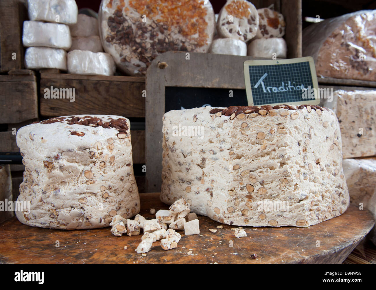 Nougat of montelimar Banque d'image et photos - Alamy