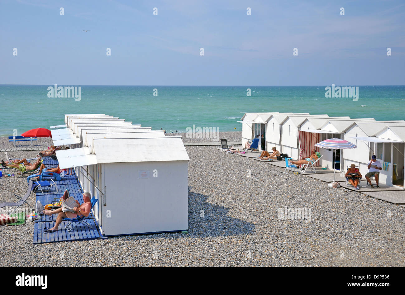 Le treport beach Banque de photographies et d’images à haute résolution ...