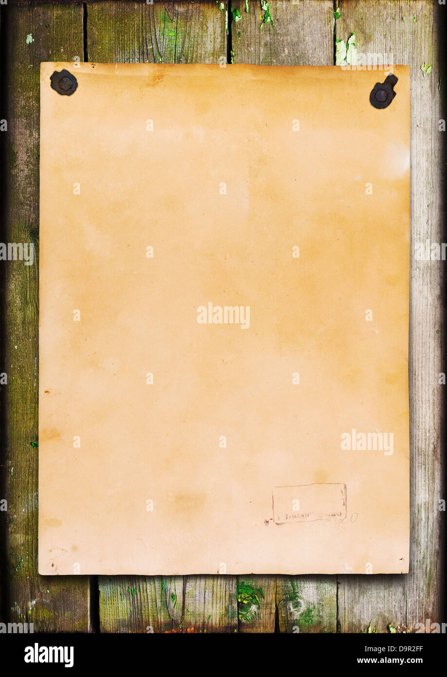 Parchemin vierge western Banque de photographies et d’images à haute ...