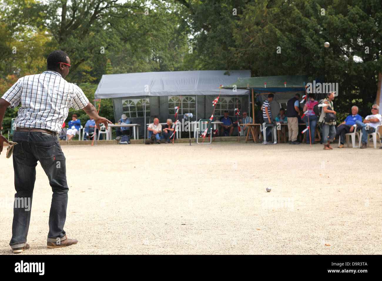 Petanque competition Banque de photographies et d’images à haute ...