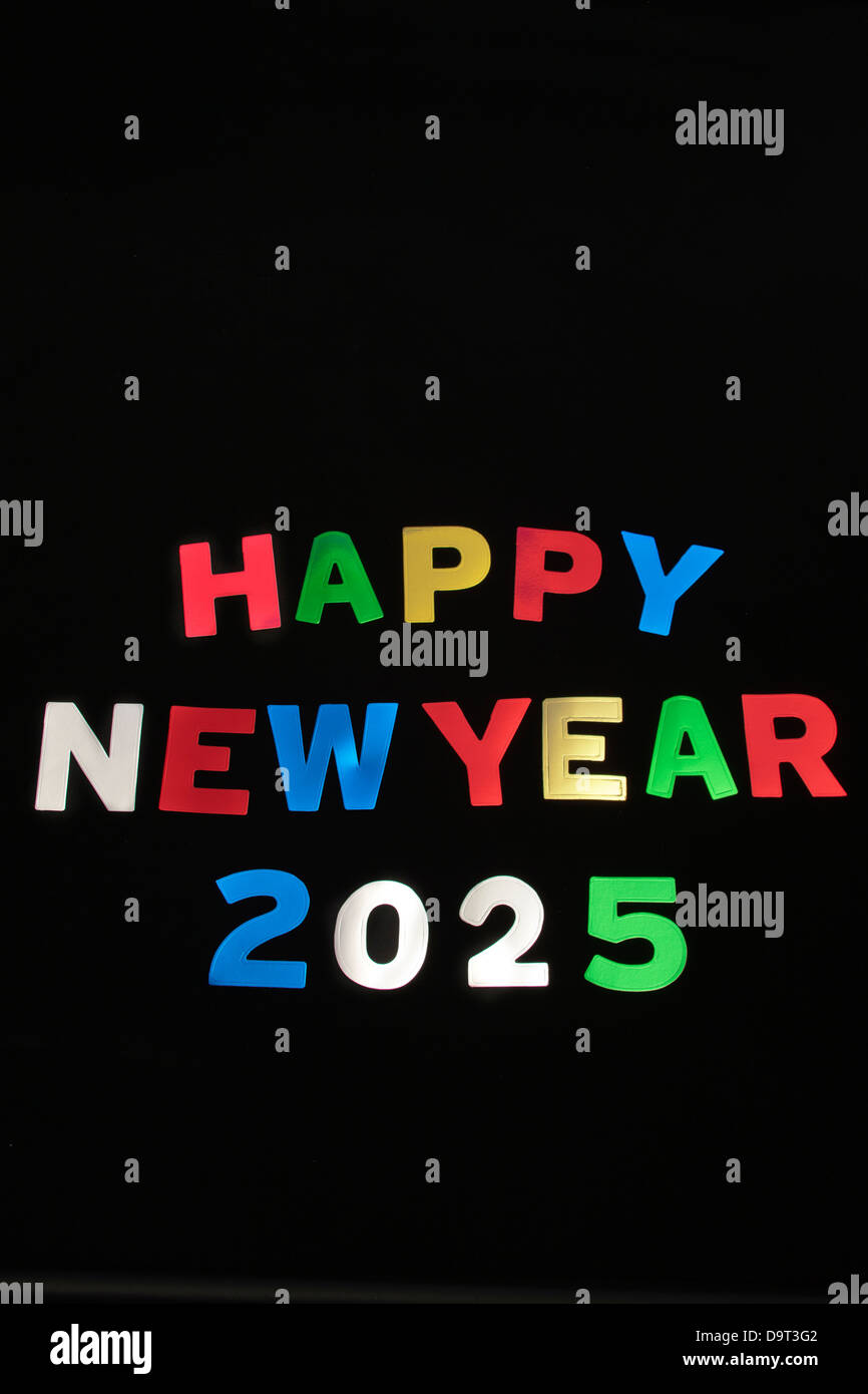 Happy new year 2025 Banque de photographies et d’images à haute ...