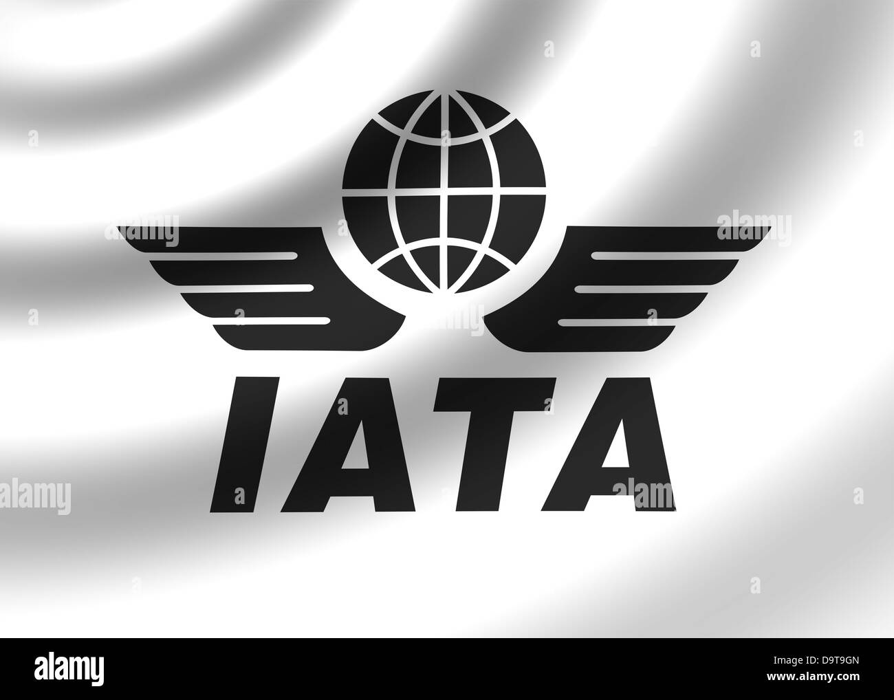 / IATA International Air Transport Association icône symbole du drapeau ...