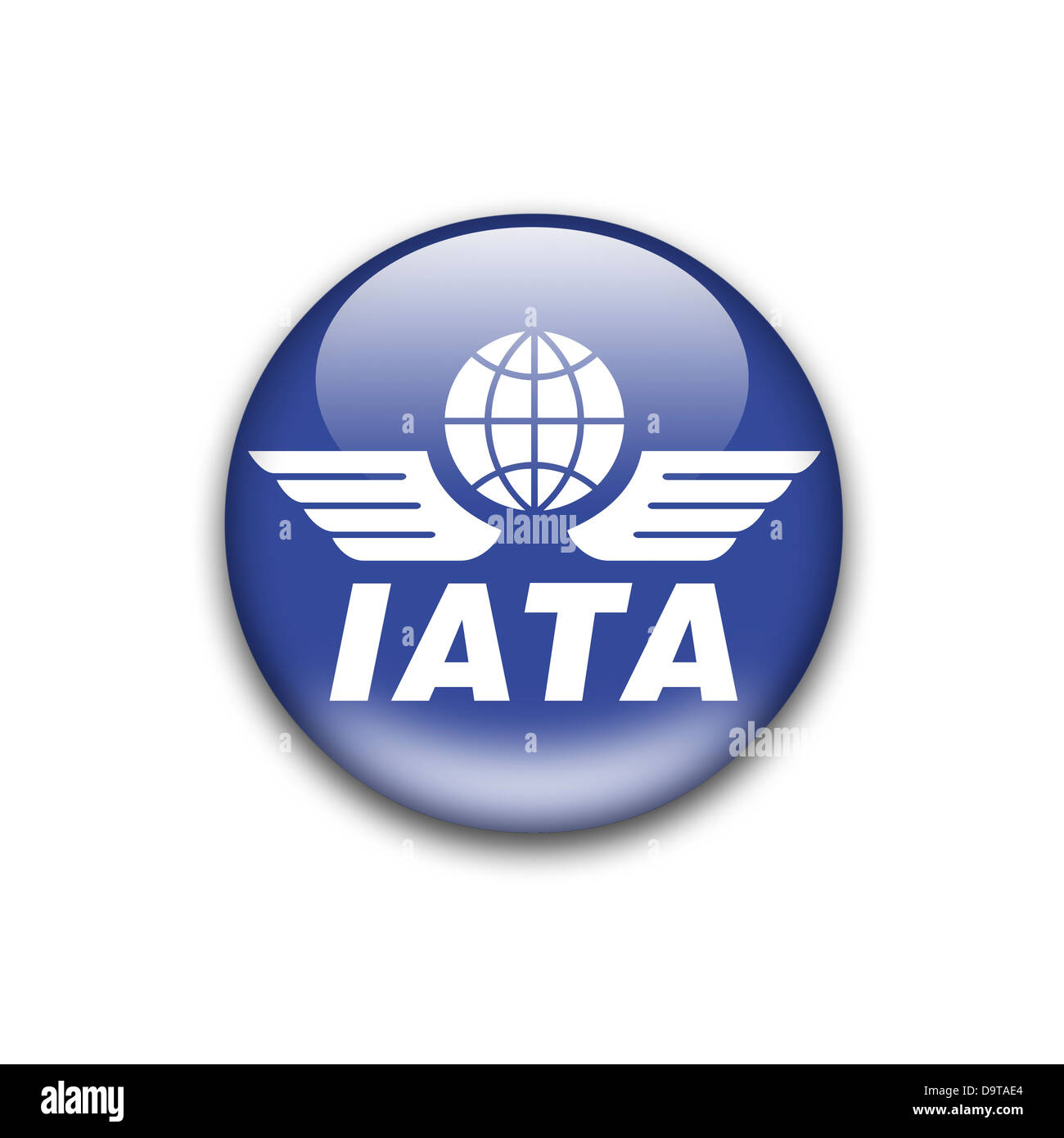 / Iata international air transport association icône symbole du drapeau ...