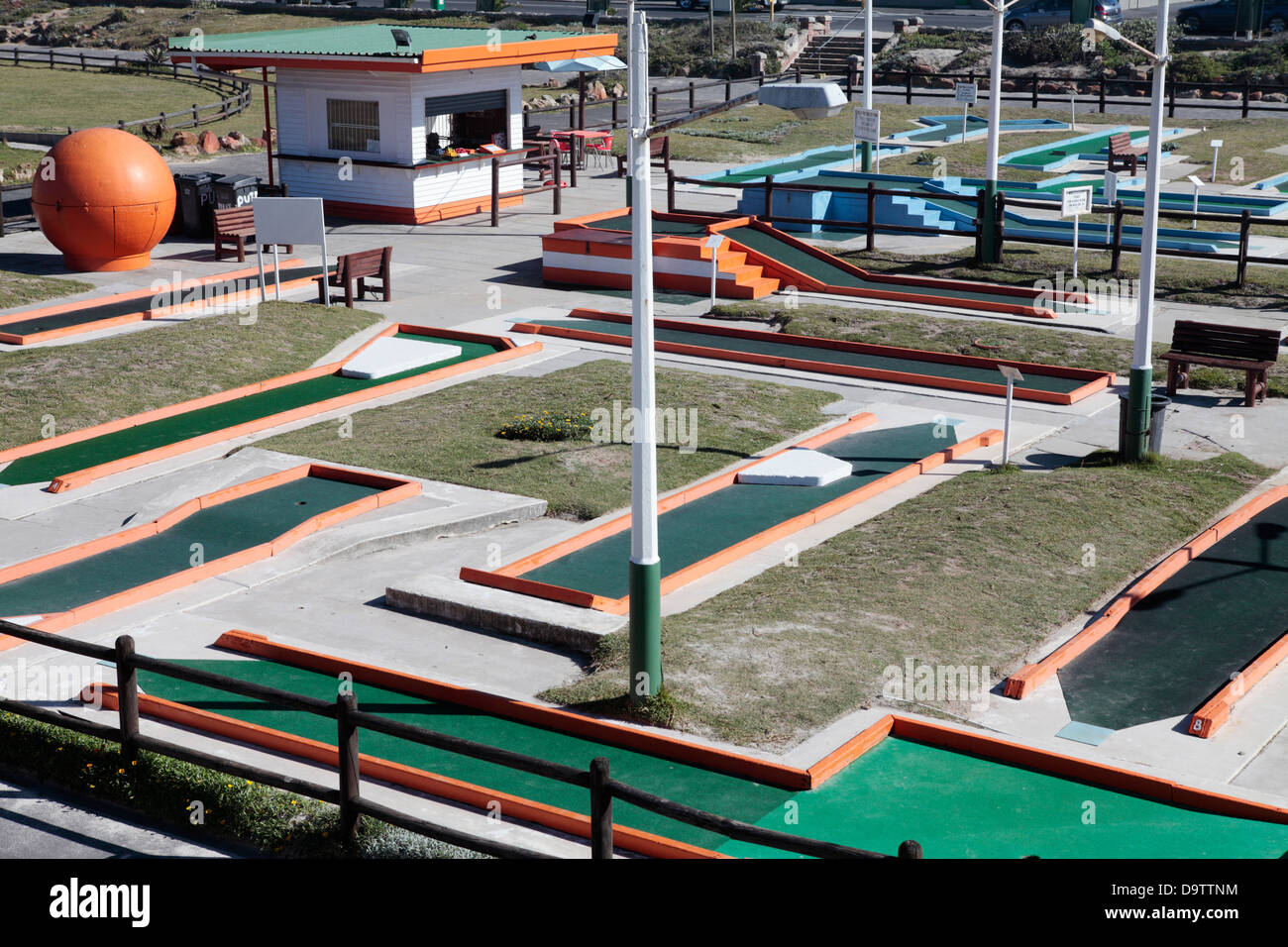 Parcours de mini golf Banque de photographies et d’images à haute ...