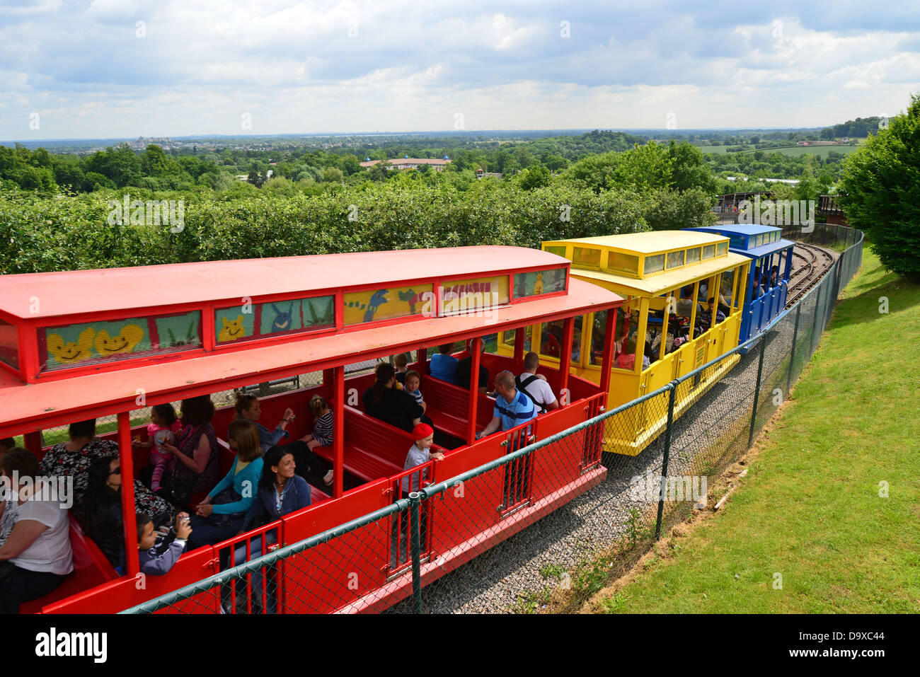 Train de montagne au legoland windsor resort Banque de photographies et ...