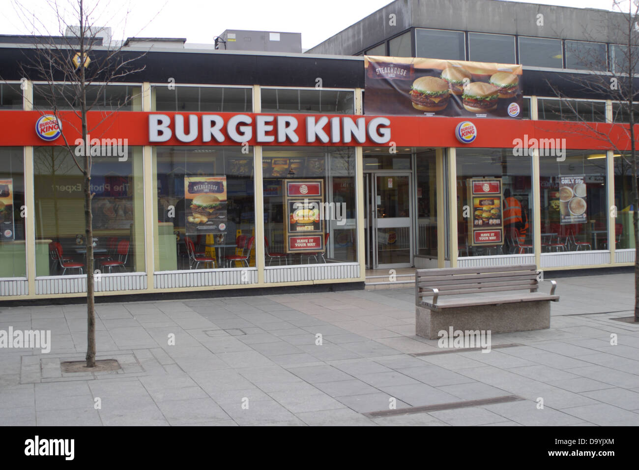 Burger king fast food Banque de photographies et d’images à haute ...
