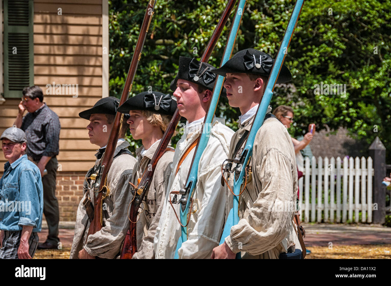 18th century soldier soldiers uniform uniforms Banque de photographies ...