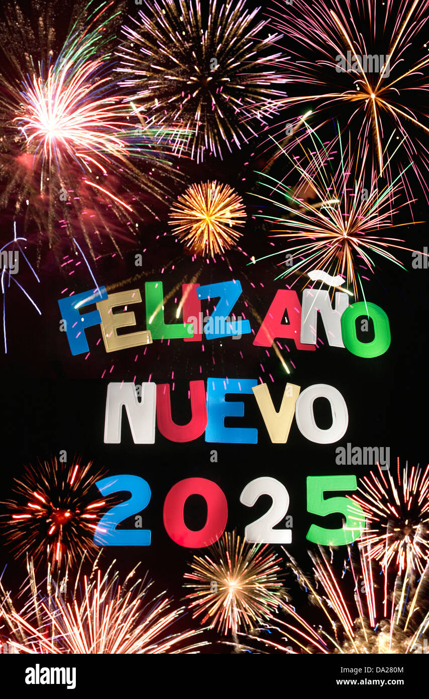 FELIZ ANO NUEVO 2025 Photo Stock - Alamy