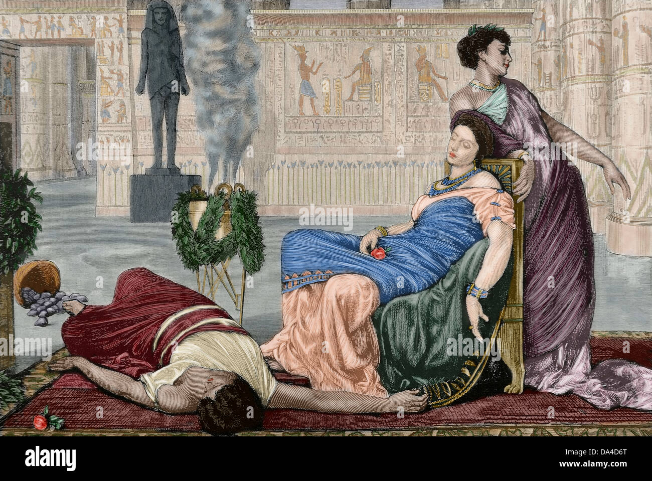 Death of cleopatra Banque de photographies et d’images à haute ...