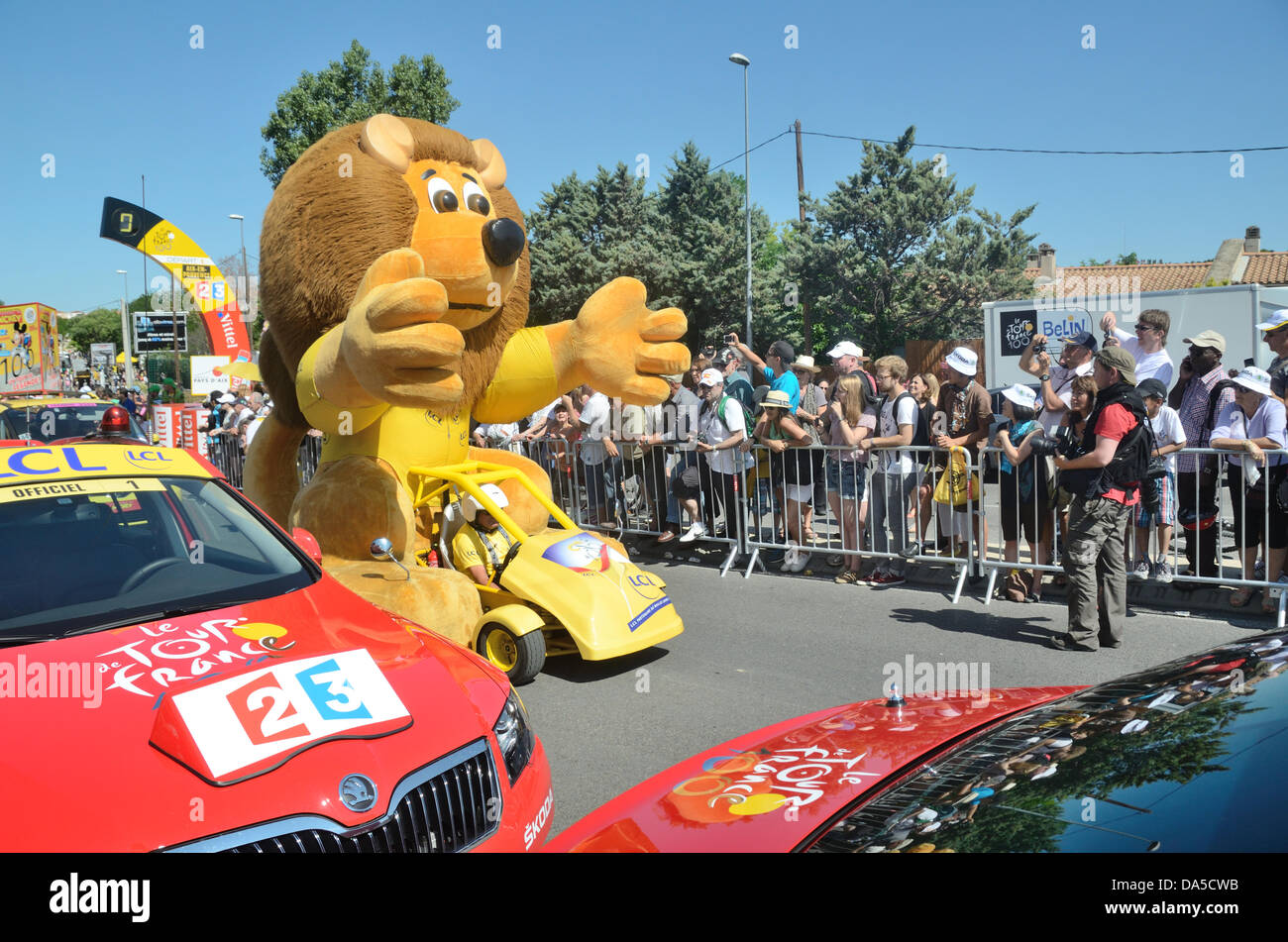 Caravane publicitaire tour de france Banque de photographies et d ...