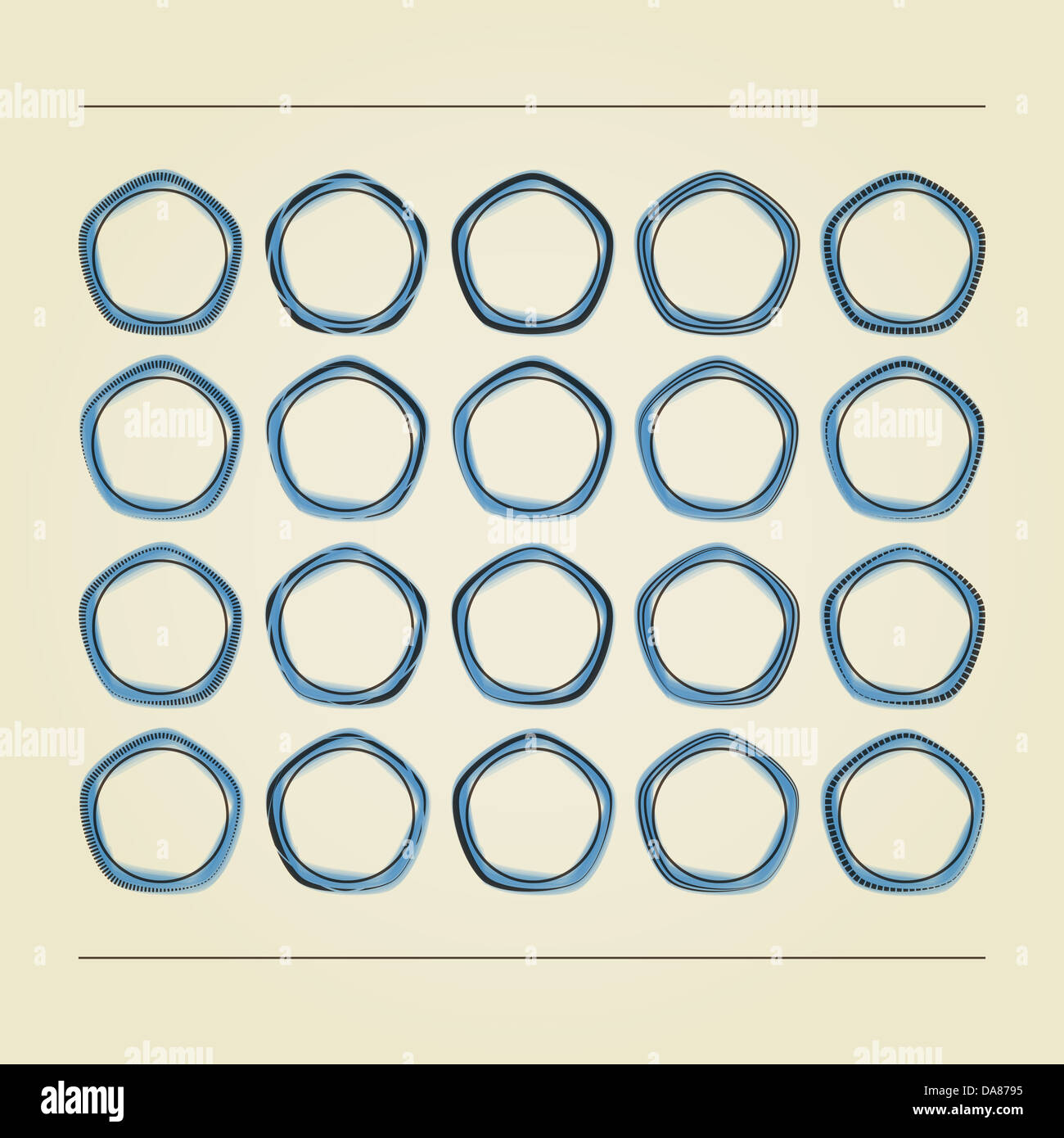Circular shapes Banque de photographies et d’images à haute résolution ...