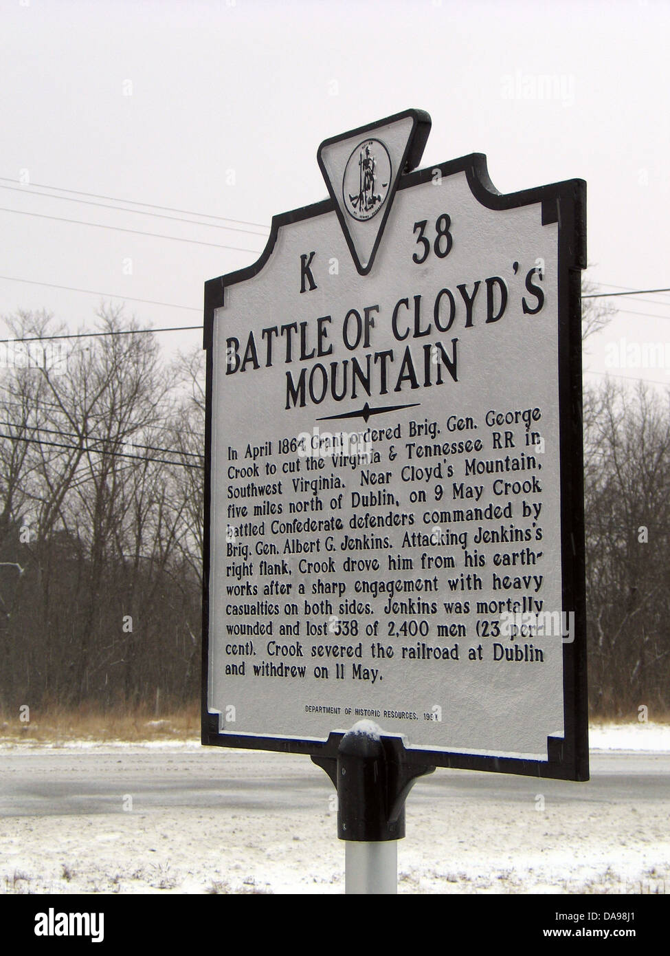 Bataille de cloyds mountain Banque de photographies et d’images à haute ...