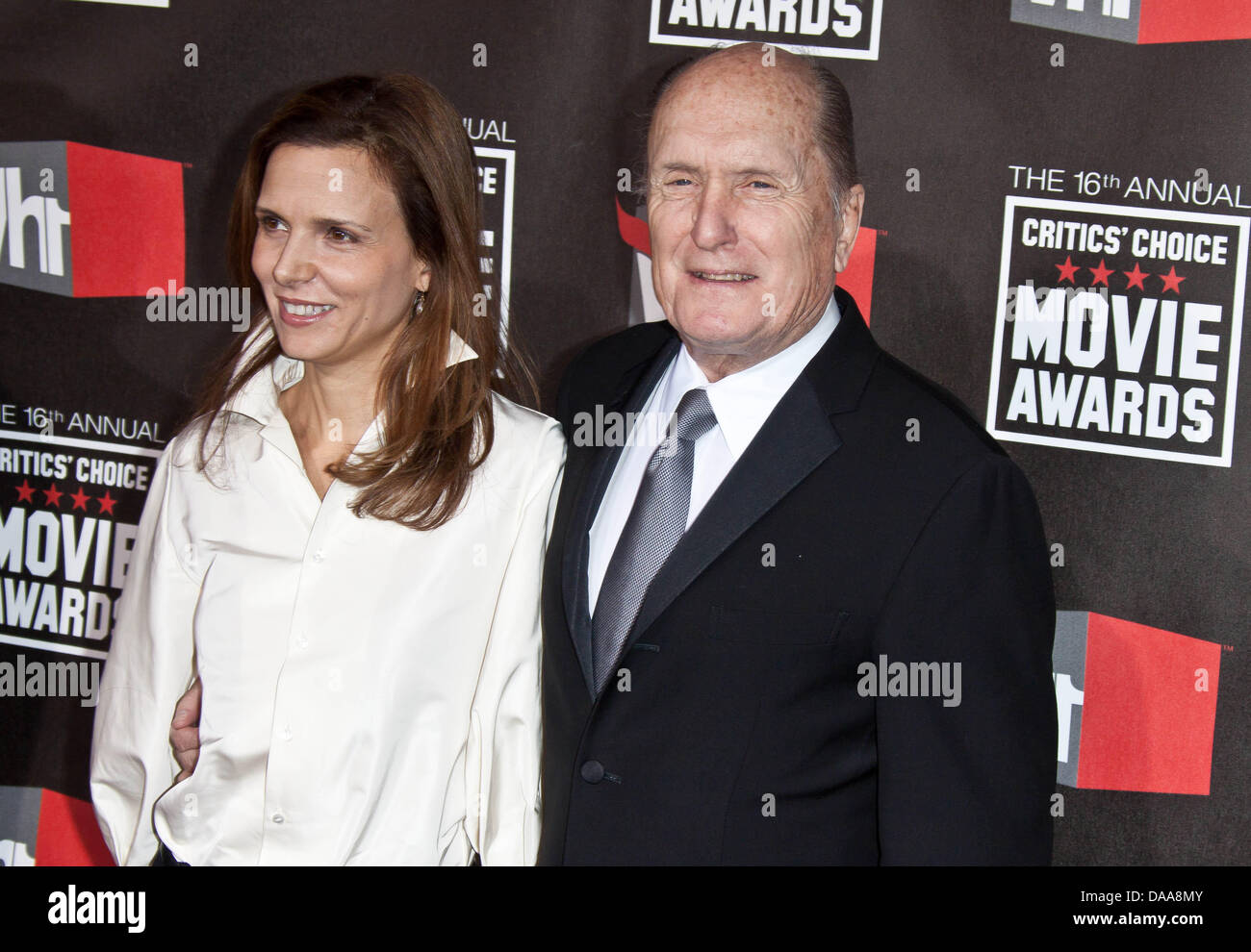 Robert duvall avec sa femme Banque de photographies et d’images à haute ...