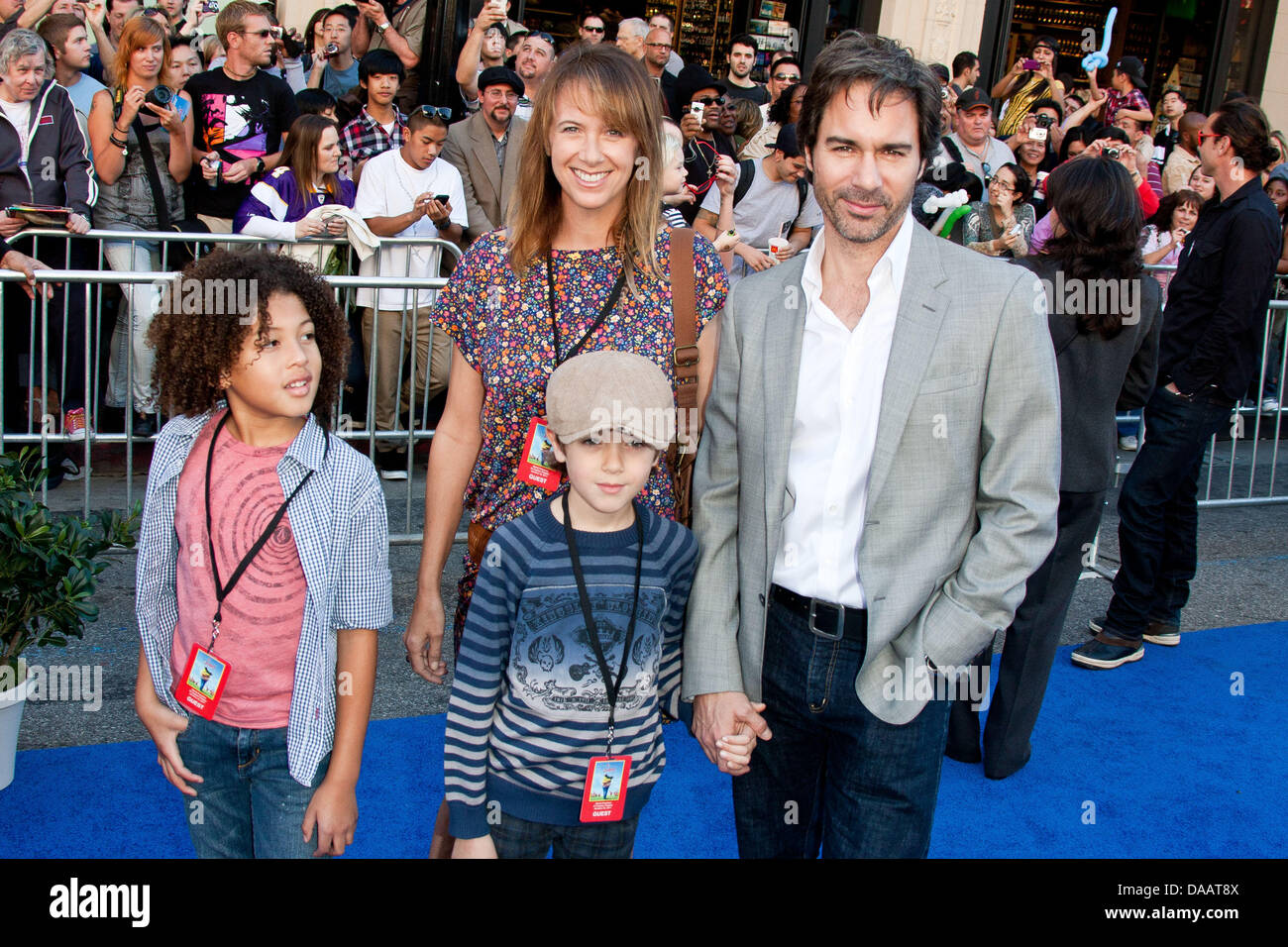 Eric mccormack and family Banque de photographies et d’images à haute ...