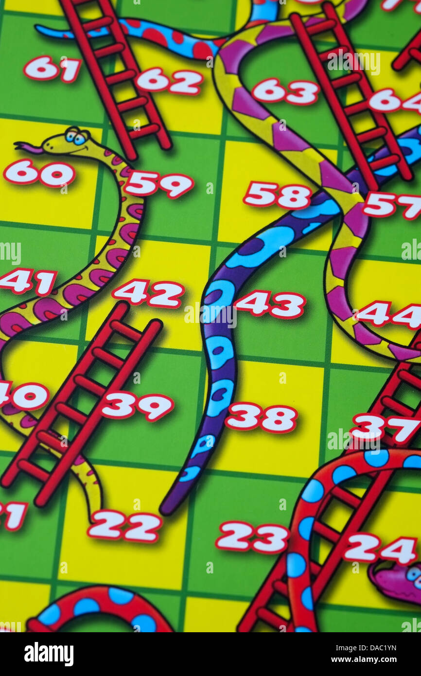 Snakes and ladders Banque de photographies et d’images à haute ...