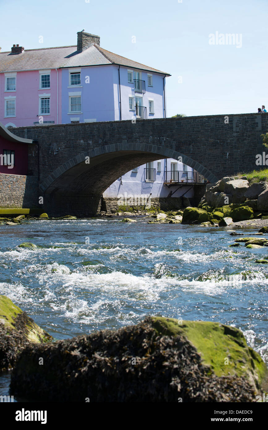 River aeron Banque de photographies et d’images à haute résolution - Alamy