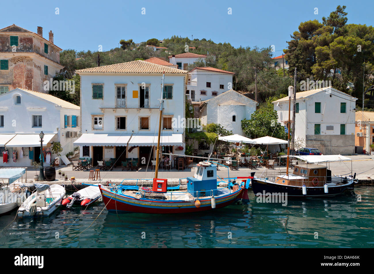 Gaios town paxos greece Banque de photographies et d’images à haute ...