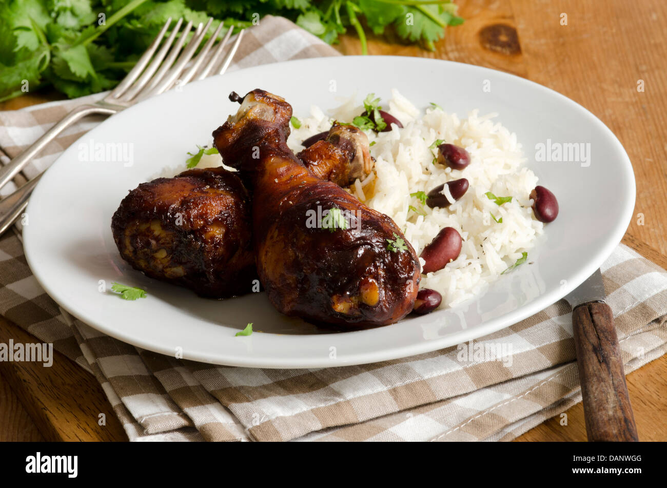 Poulet jerk Banque de photographies et d’images à haute résolution - Alamy