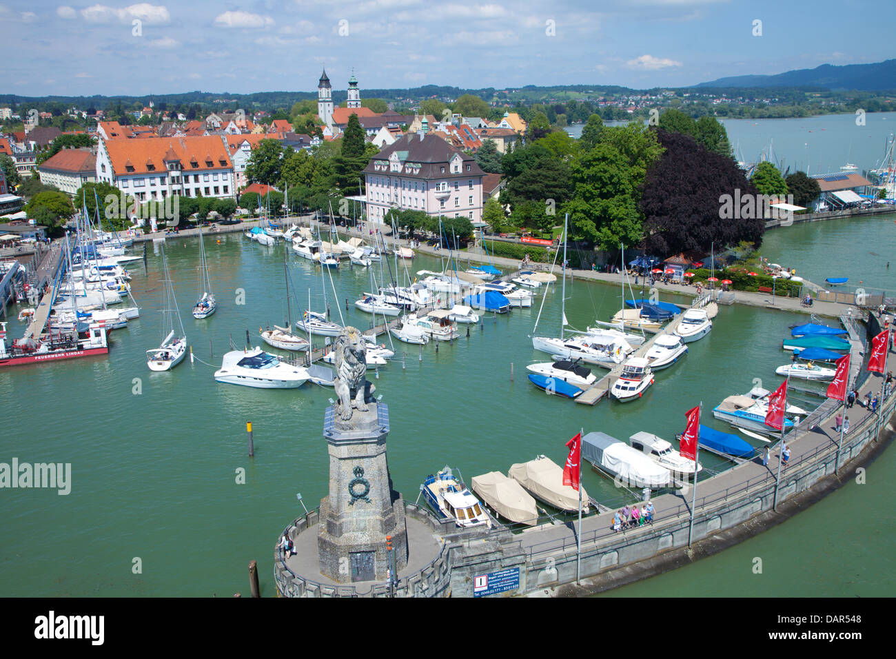 Lindau harbour Banque de photographies et d’images à haute résolution ...