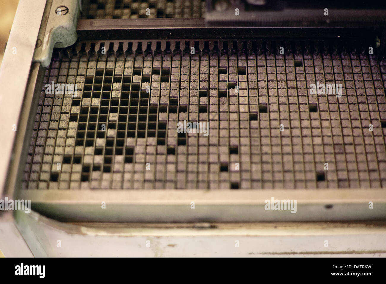 Machine à écrire manuelle à l'ancienne modèle kanji Photo Stock - Alamy