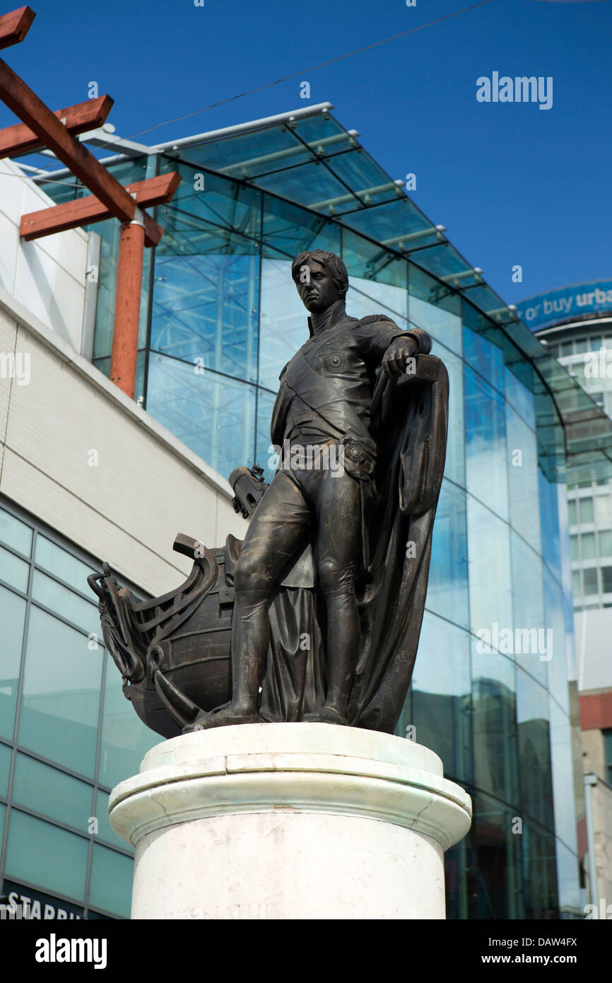 Statue amiral seigneur horatio nelson Banque de photographies et d ...