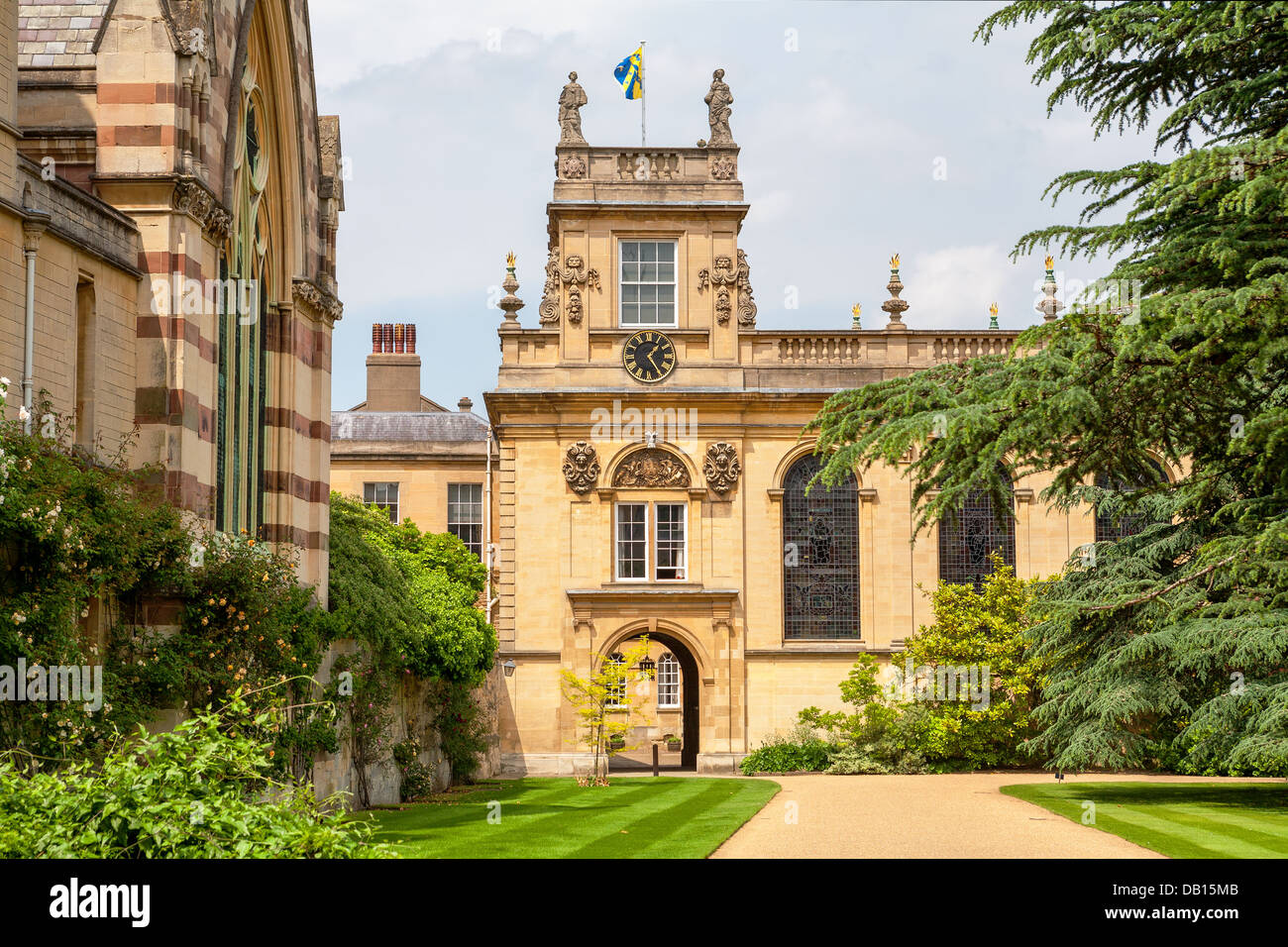 Trinity college clock tower Banque de photographies et d’images à haute ...