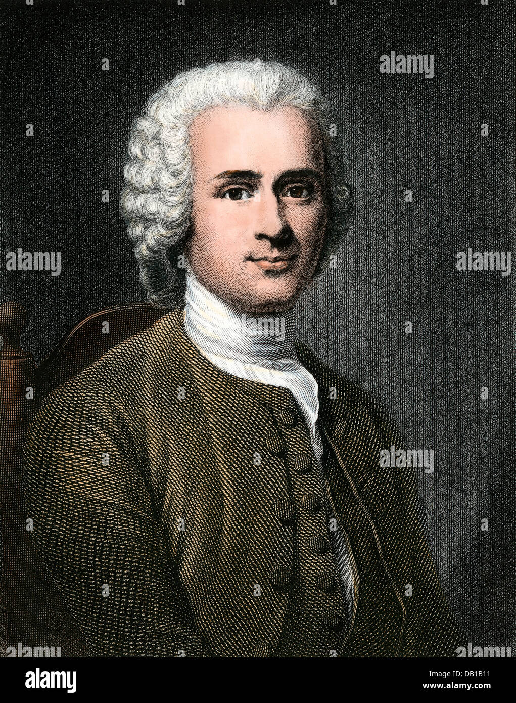 Jean jacques rousseau portrait Banque de photographies et d’images à ...