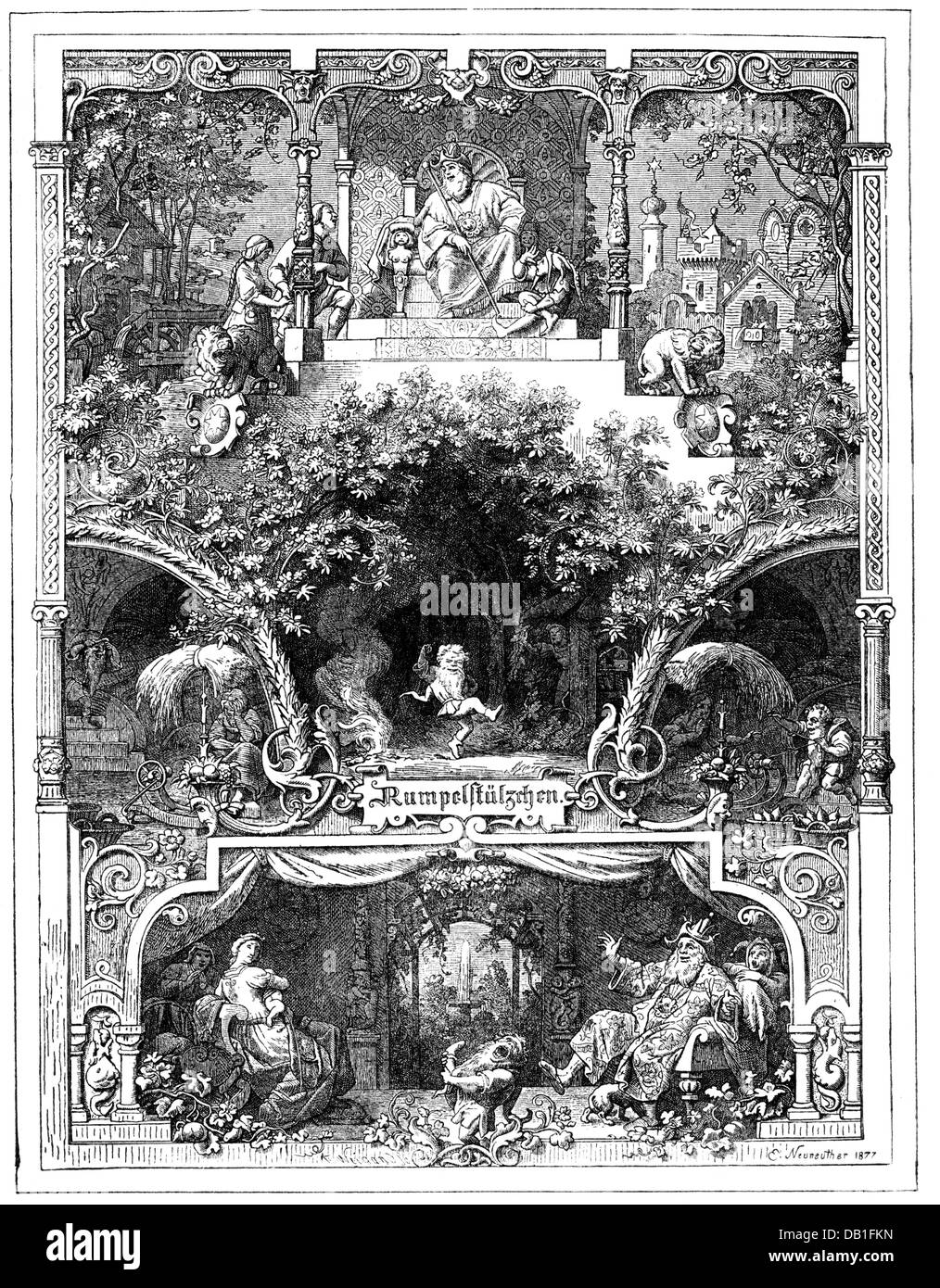 Rumpelstiltskin grimm Banque de photographies et d’images à haute ...