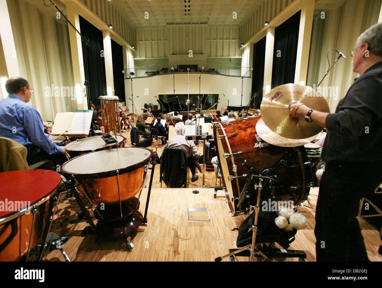 Orchestra recording studio Banque de photographies et d’images à haute ...