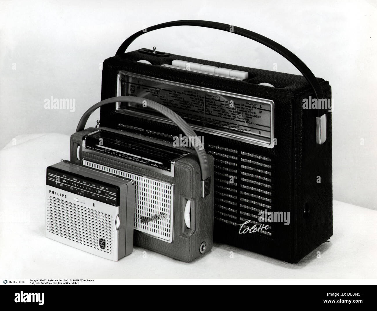 Radios 1950s Banque de photographies et d’images à haute résolution - Alamy