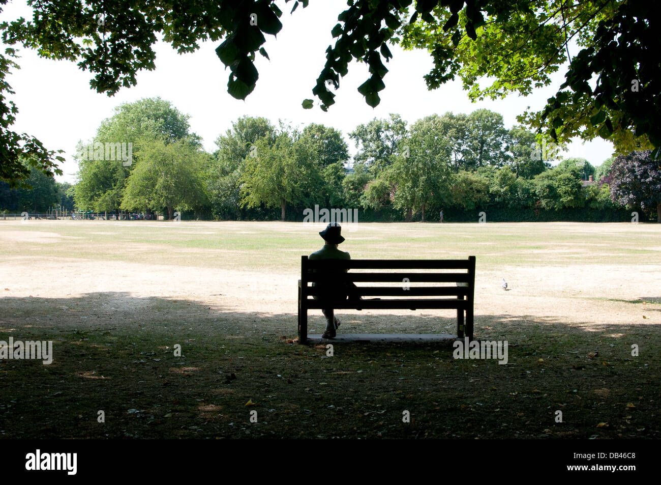 L'homme assis sur un banc Banque de photographies et d’images à haute ...