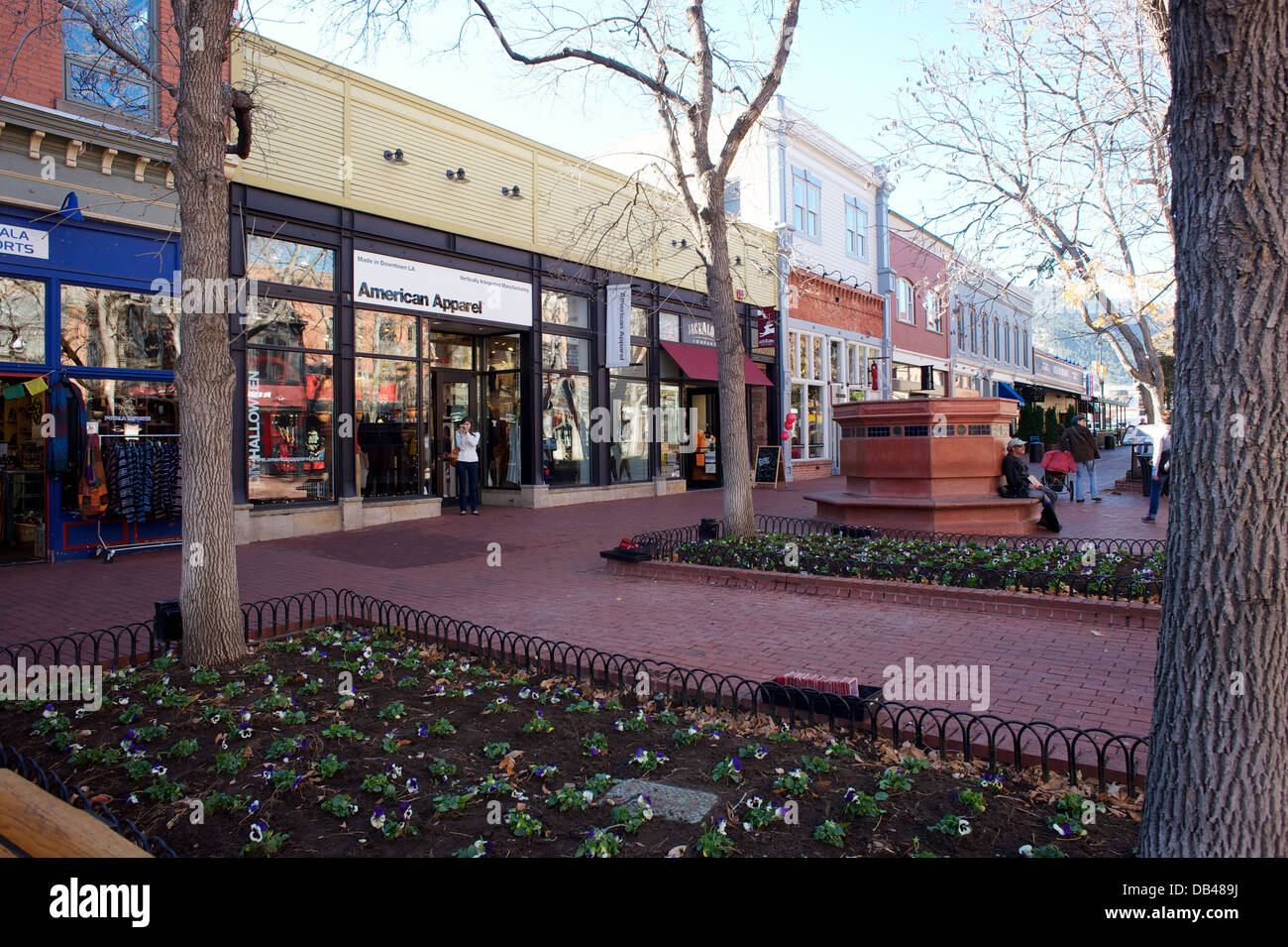 Le centre ville de boulder Banque de photographies et d’images à haute ...