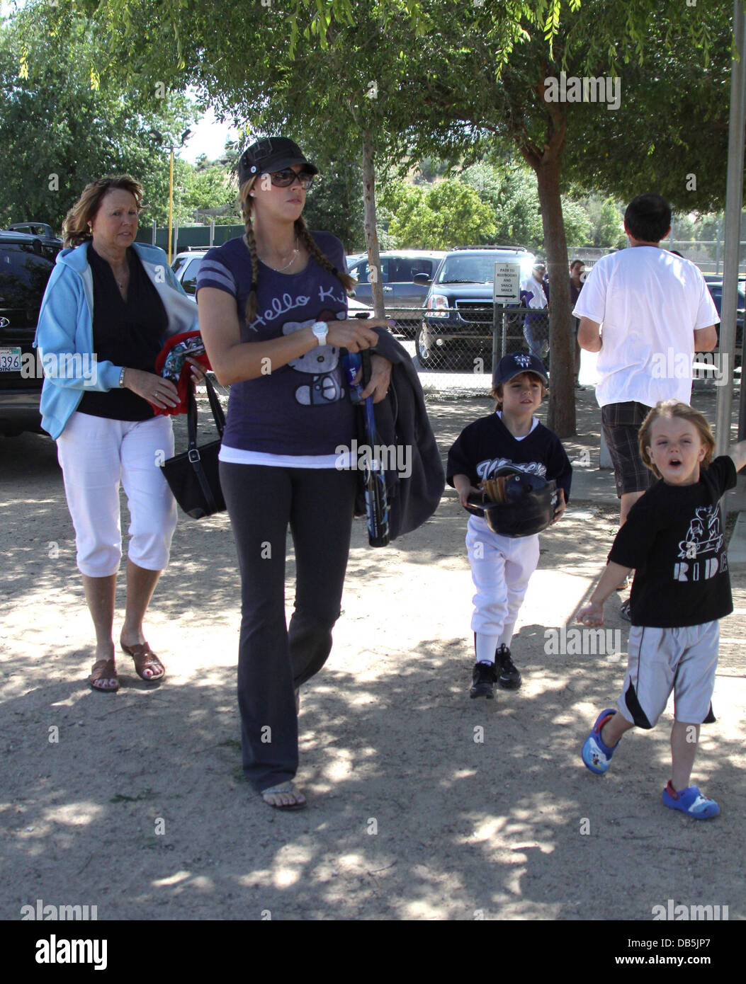Victoria Prince avec Sean Preston et Jayden James Federline Britney ...