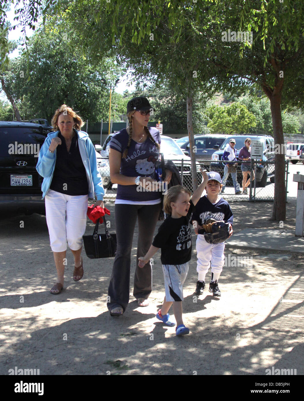 Victoria Prince avec Sean Preston et Jayden James Federline Britney ...