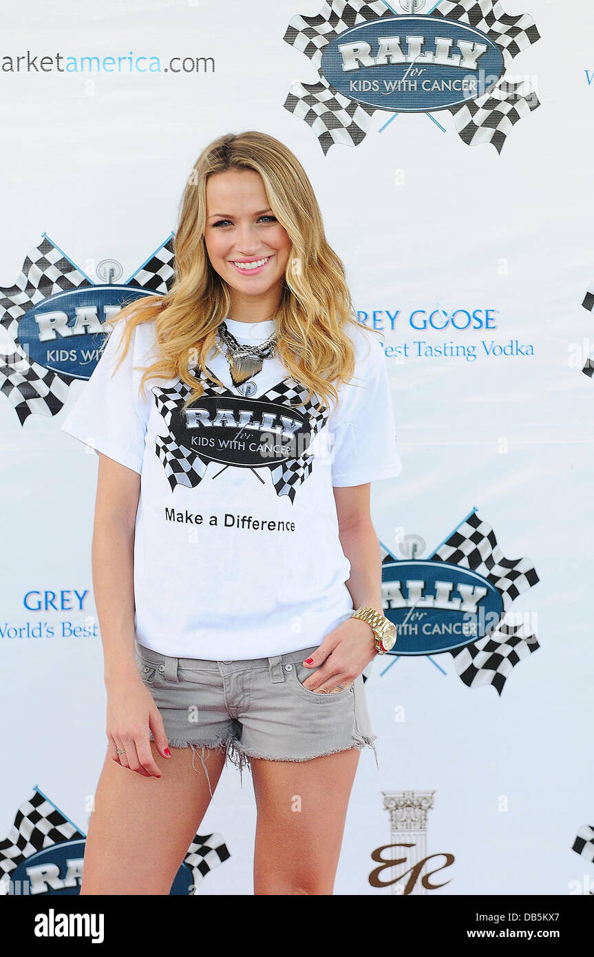 L'actrice Shantel VanSanten arriver au rallye pour les enfants atteints ...
