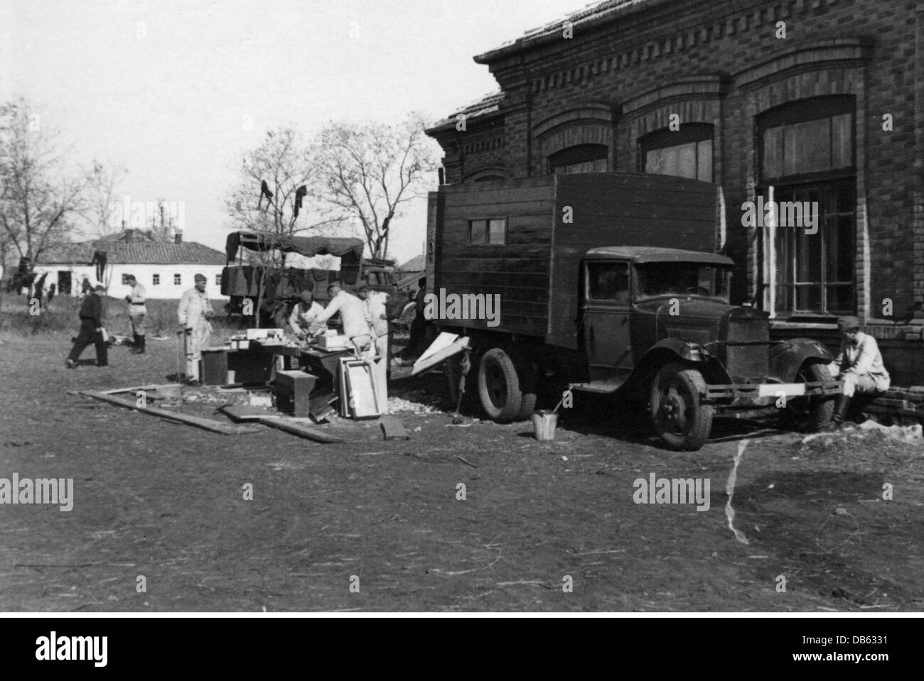 Rad service du travail allemand reichsarbeitsdienst armée Banque de ...