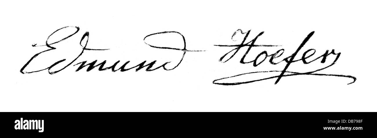 German signature Banque de photographies et d’images à haute résolution ...