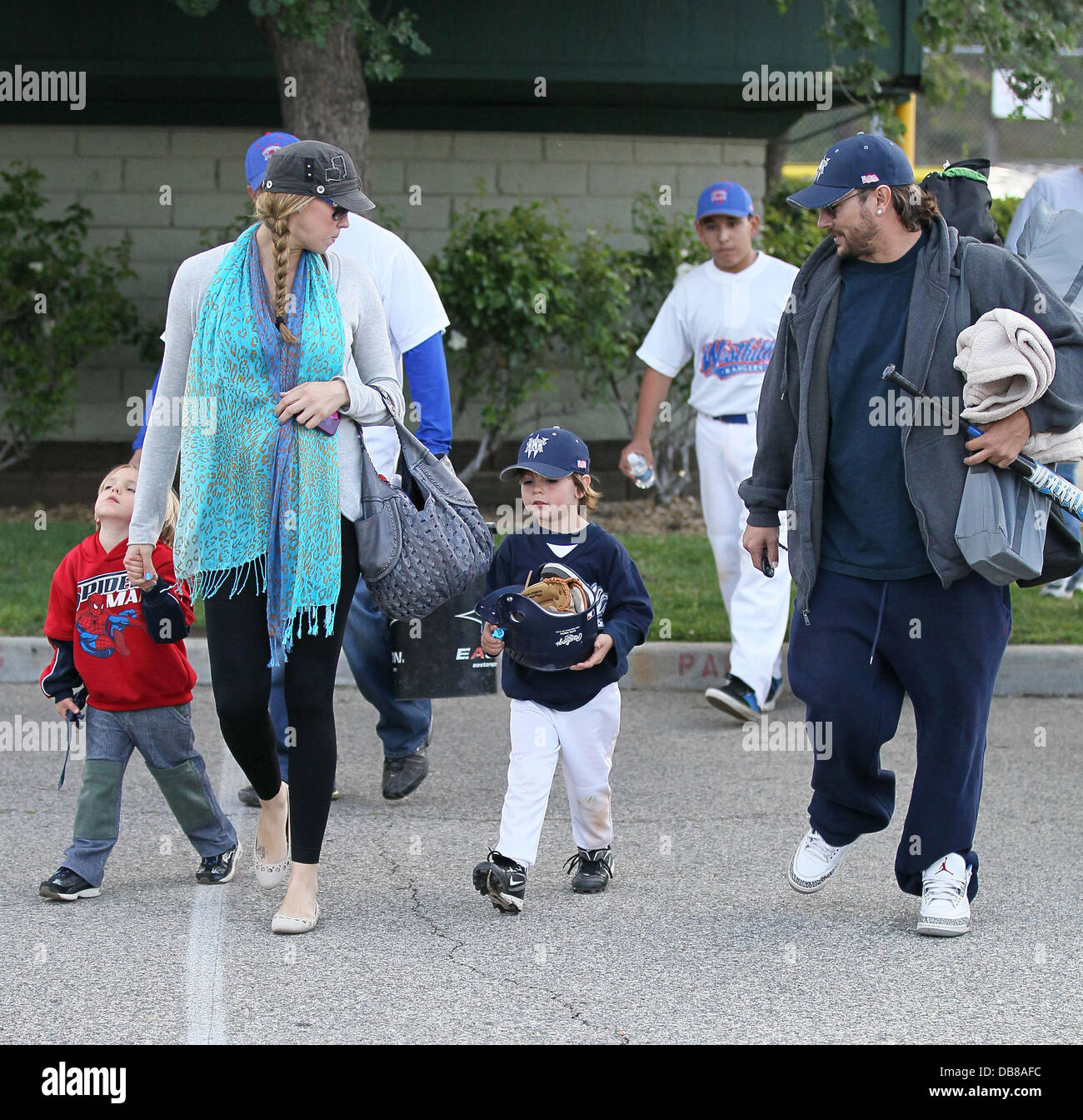 Kevin Federline, Victoria Prince, Sean Preston Federline, et Jayden ...
