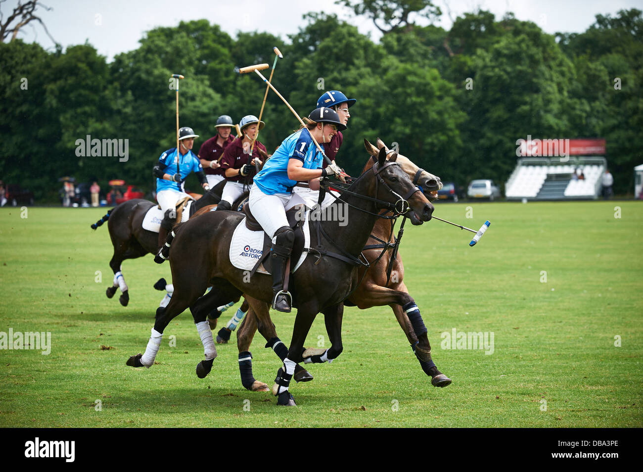 Joueurs de polo Banque de photographies et d’images à haute résolution ...