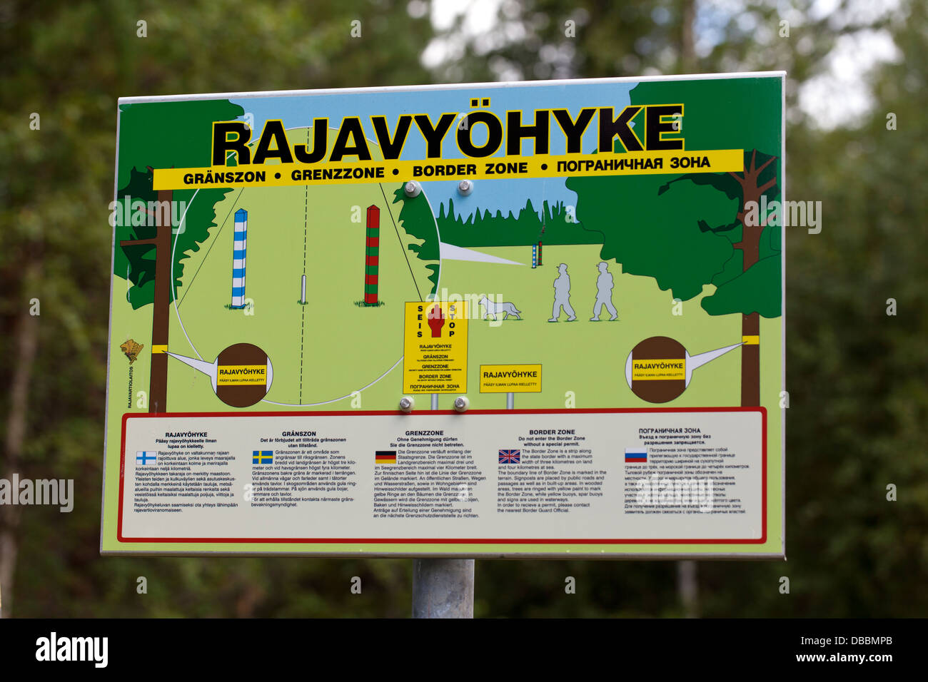 Frontière finlande russie Banque de photographies et d’images à haute ...