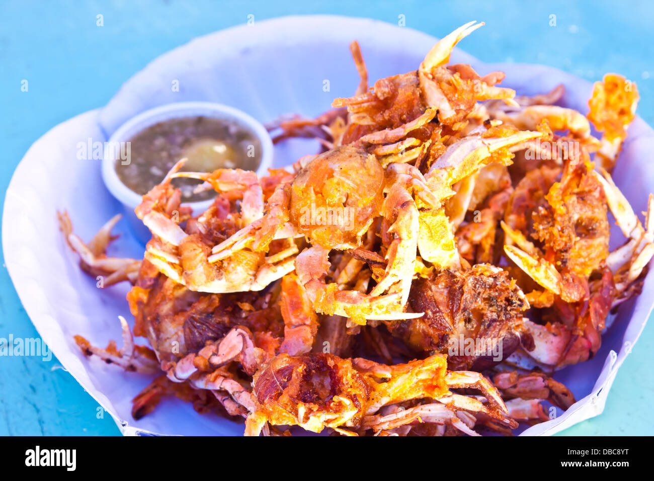 Crabe frit Banque de photographies et d’images à haute résolution - Alamy