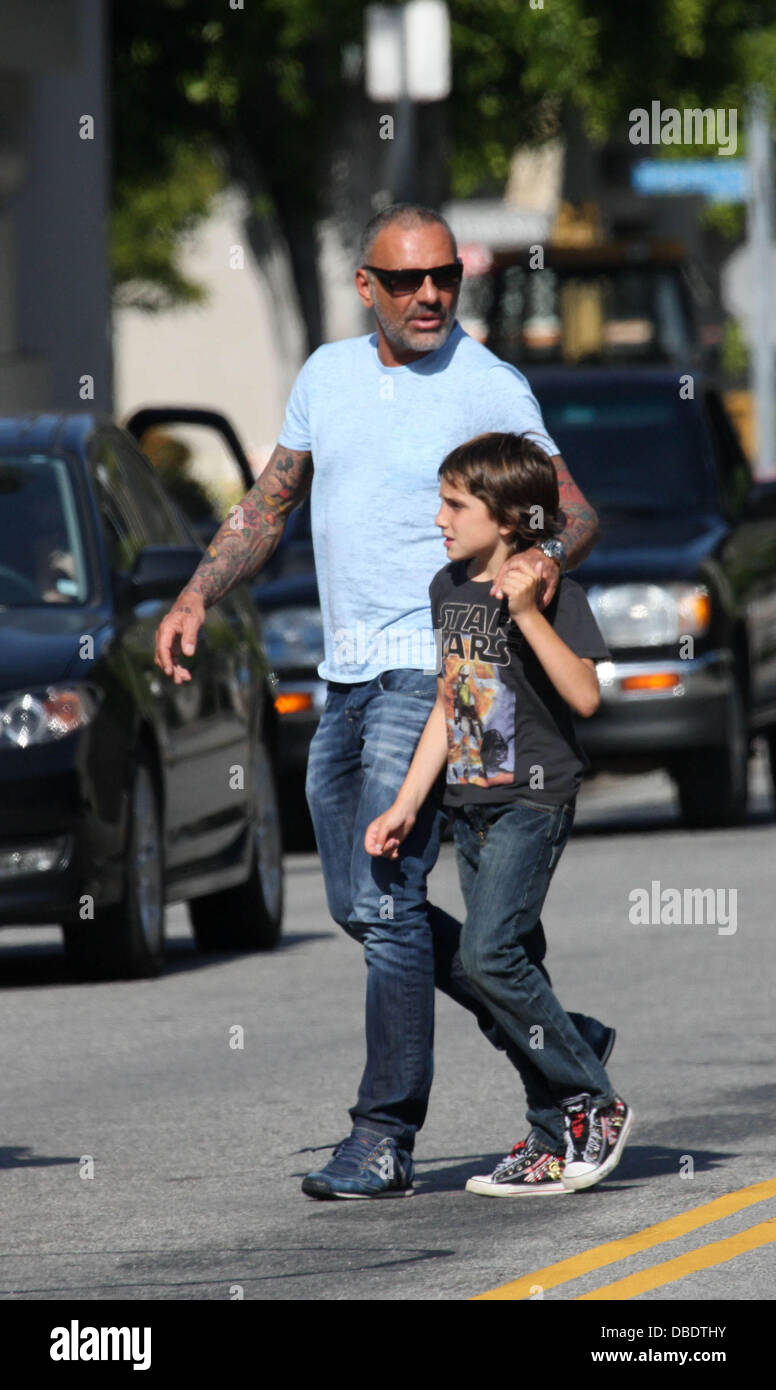 Christian audigier and rocco audigier Banque de photographies et d ...