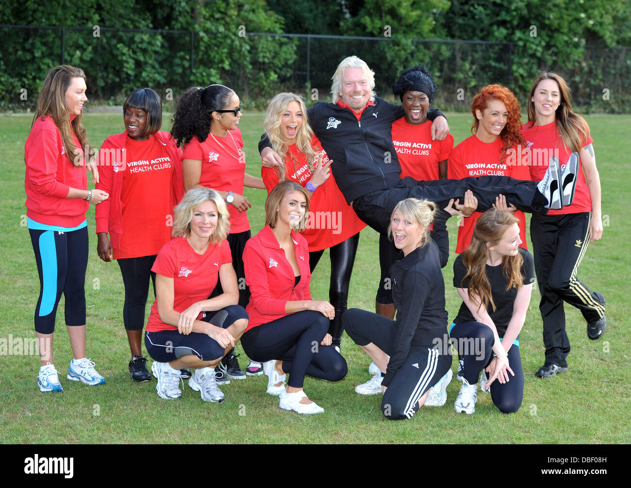 Sir Richard Branson, Chloe Madeley, Liz Locke, Marcus Patrick, Matt ...