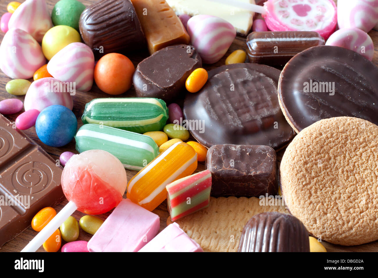 Types de bonbons Banque de photographies et d’images à haute résolution ...