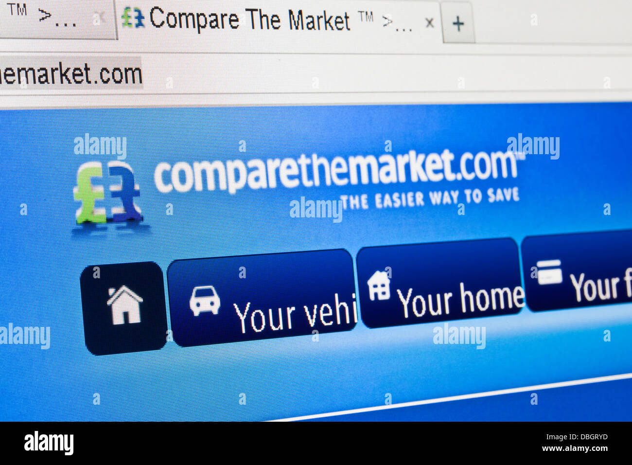 Comparethemarket logo Banque de photographies et d’images à haute ...