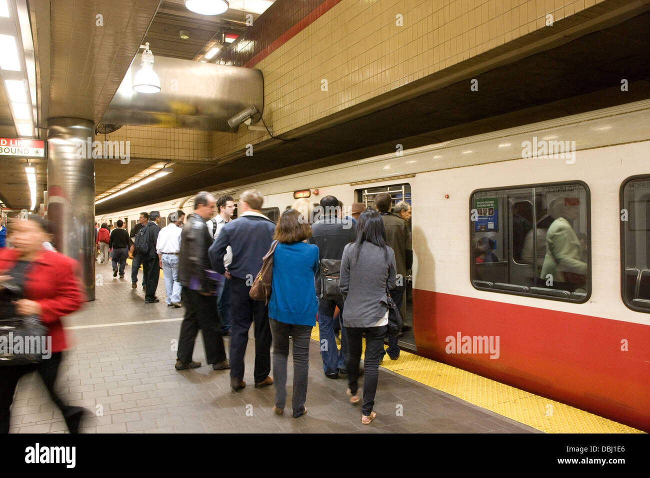 Boston subway Banque de photographies et d’images à haute résolution ...