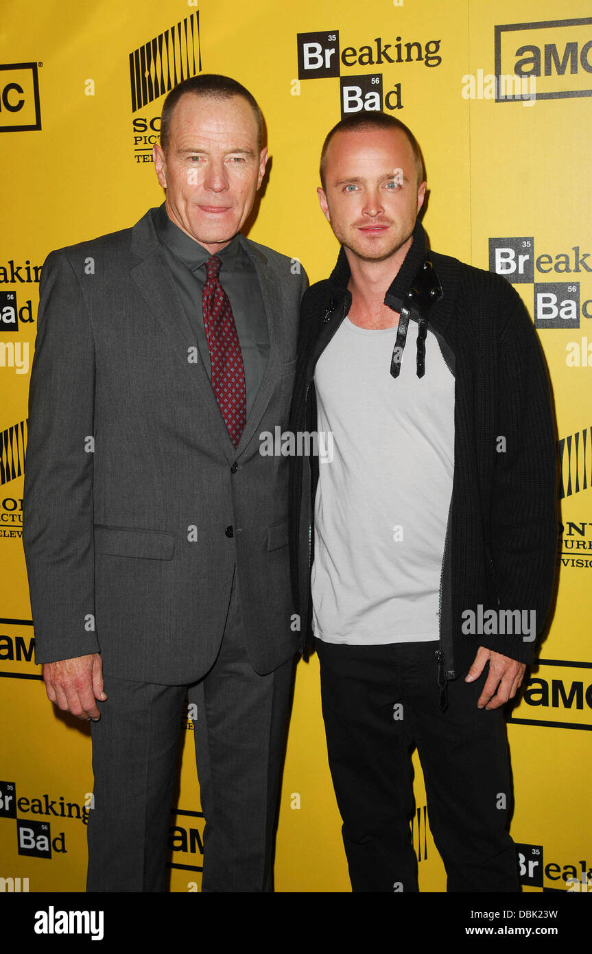 Aaron paul bryan cranston breaking bad Banque de photographies et d ...