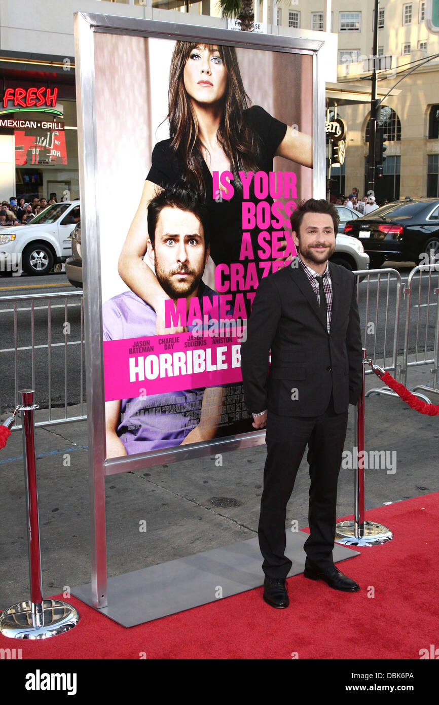 Charlie day los angeles premiere Banque de photographies et d’images à ...