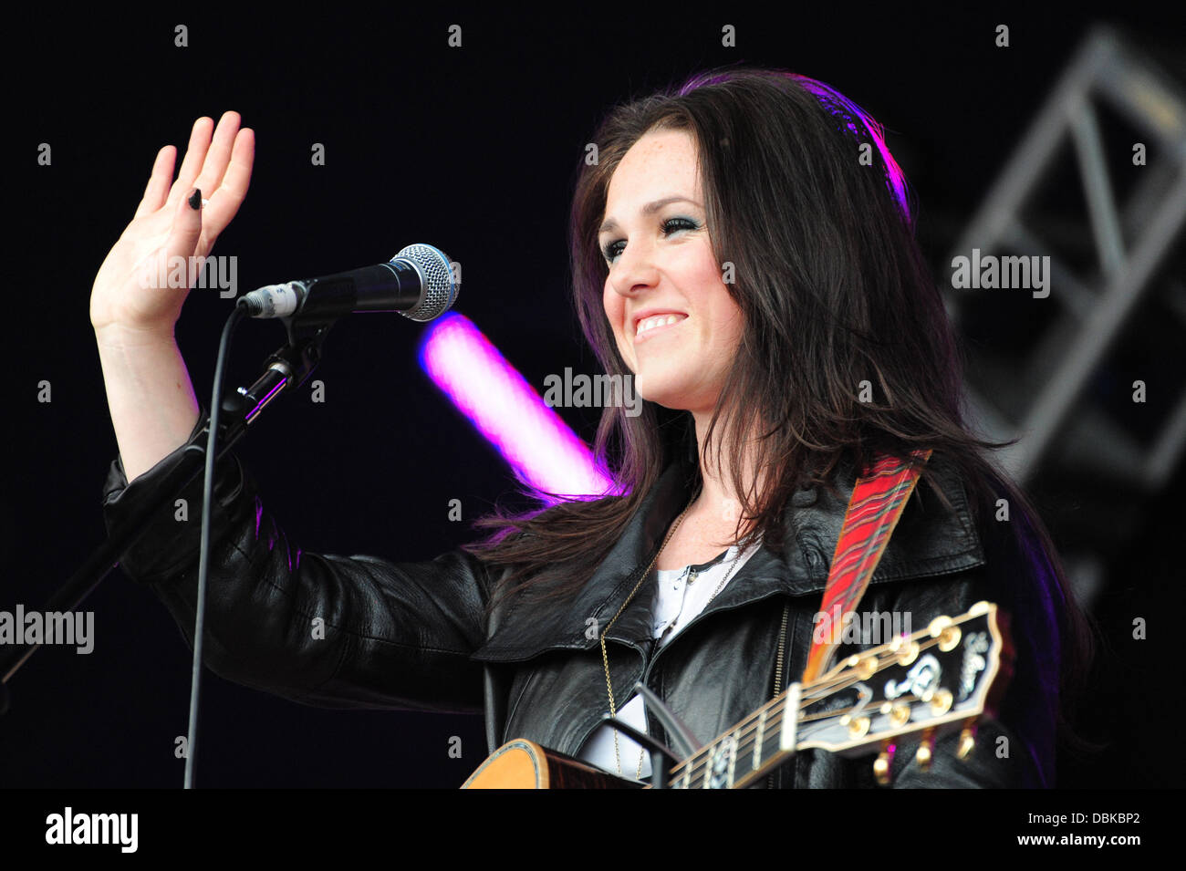 Sandi Thom a.k.a Alexandria Thom Le Festival Godiva tenue au War ...