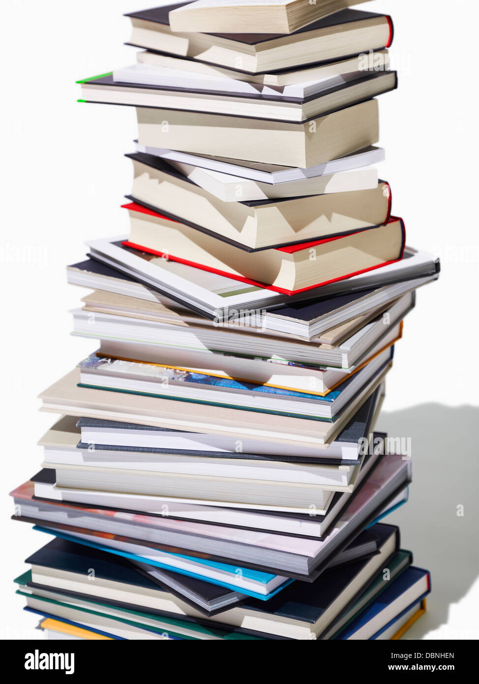 Pile de livres Banque de photographies et d’images à haute résolution ...